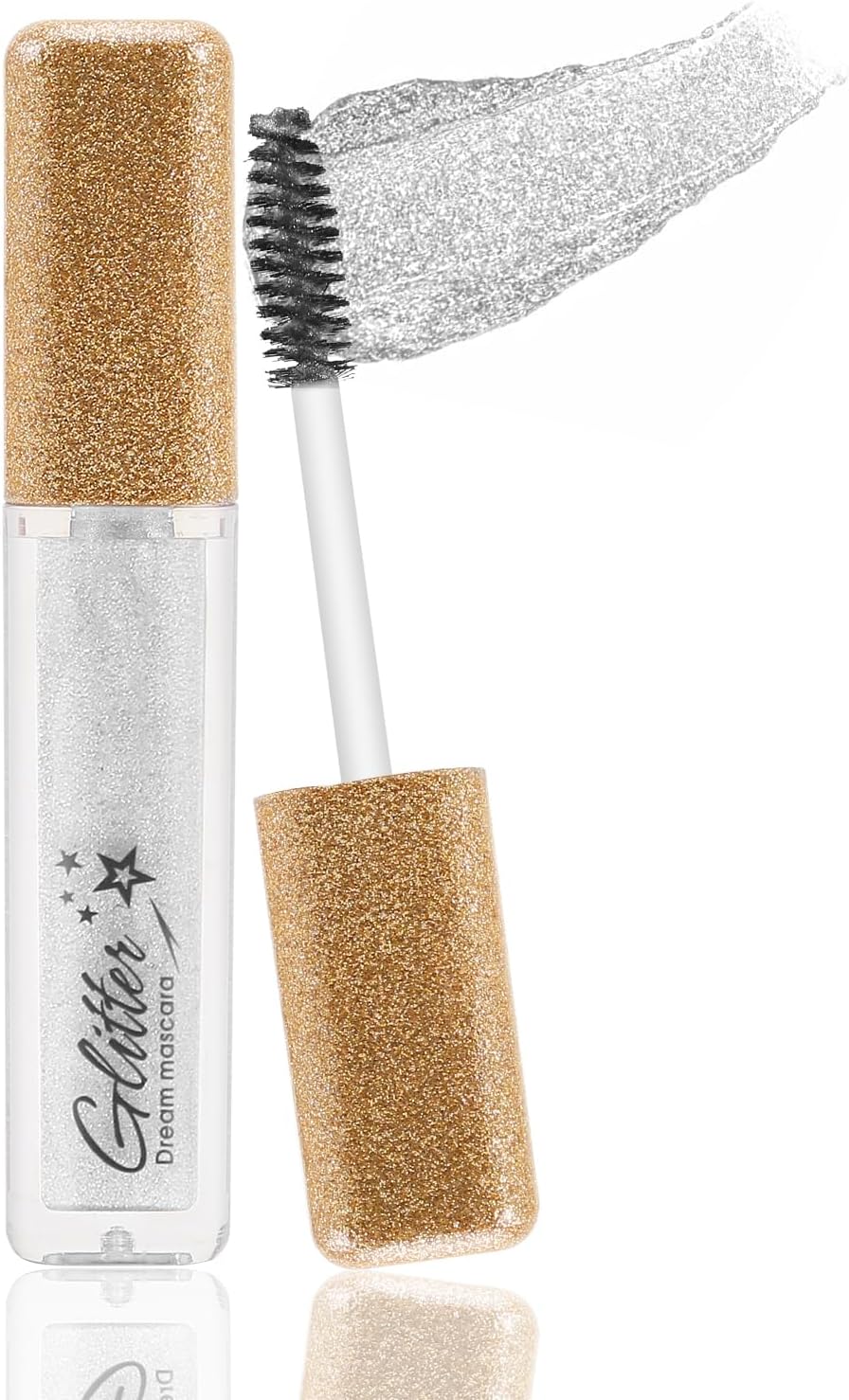 Amazon.com : Boobeen Glitter Mascara, Sparkle Diamond Shining Colorful ...