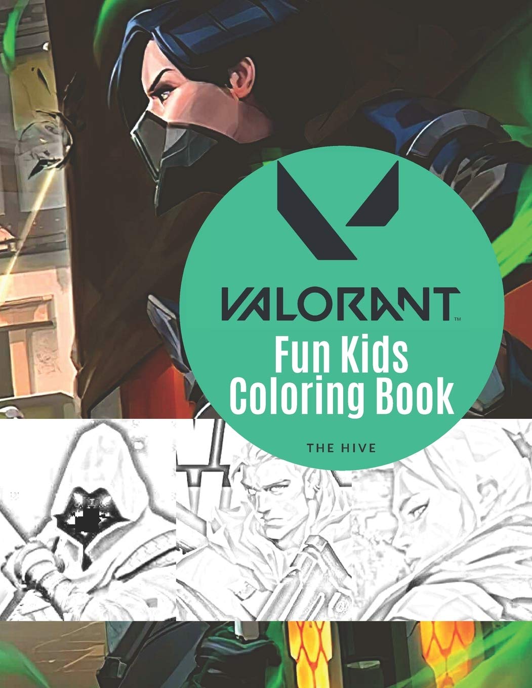 Valorant Fun Kids Coloring Book Have Fun Coloring Your Favorite ...