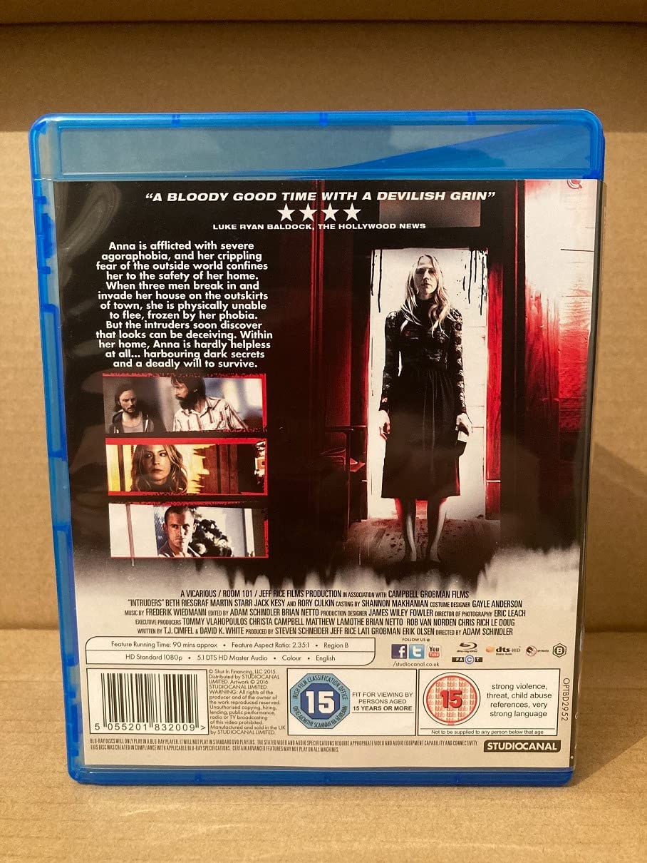 Intruders - blu-ray : Anonyme: Amazon.co.uk: Everything Else