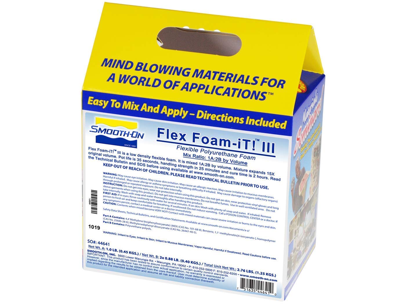 Buy Smooth-On Flex Foam-iT! III Flexible Polyurethane Foam Trial Unit ...