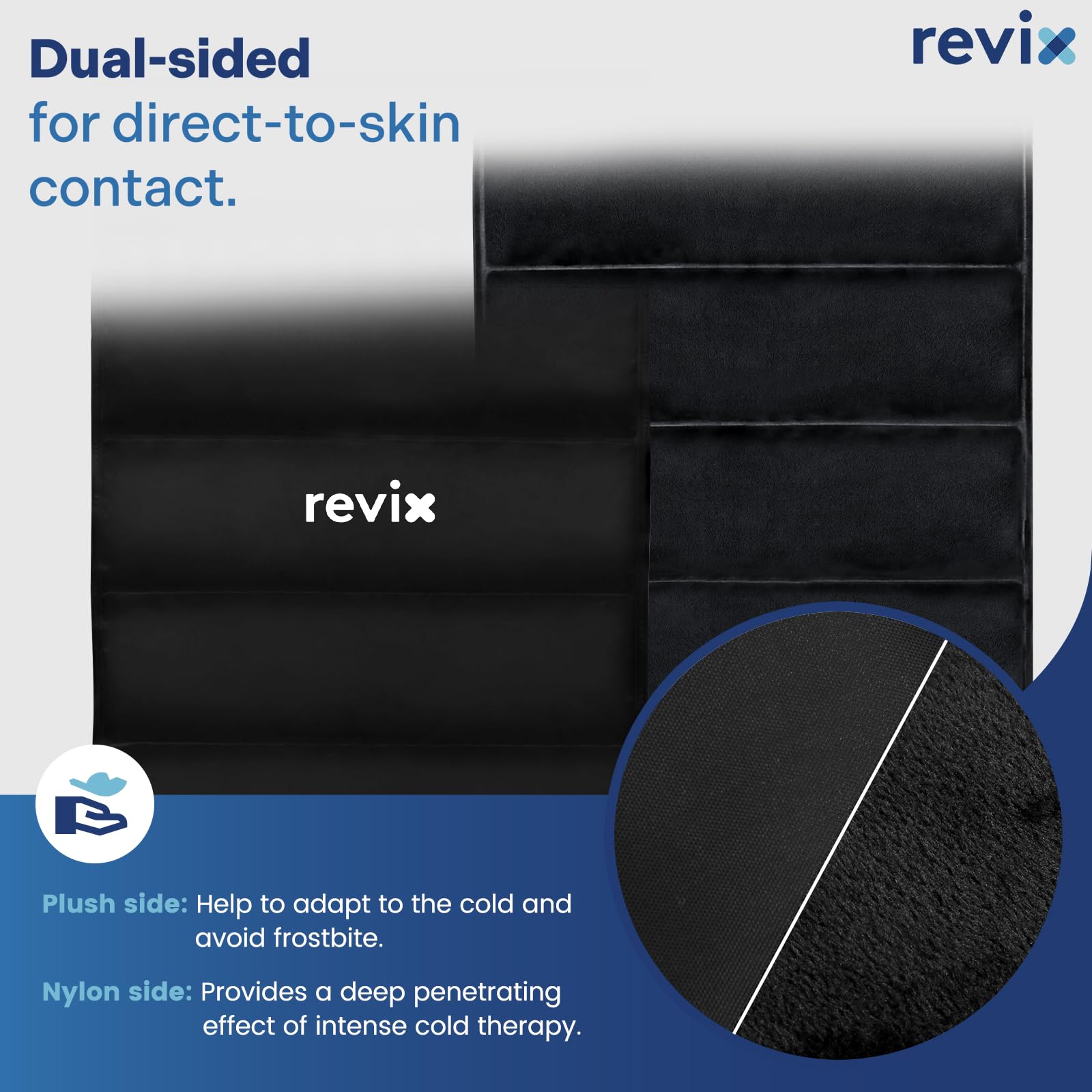Snapklik.com : Full Body Ice Pack For Back, 47”x17.5” Reusable Extra ...