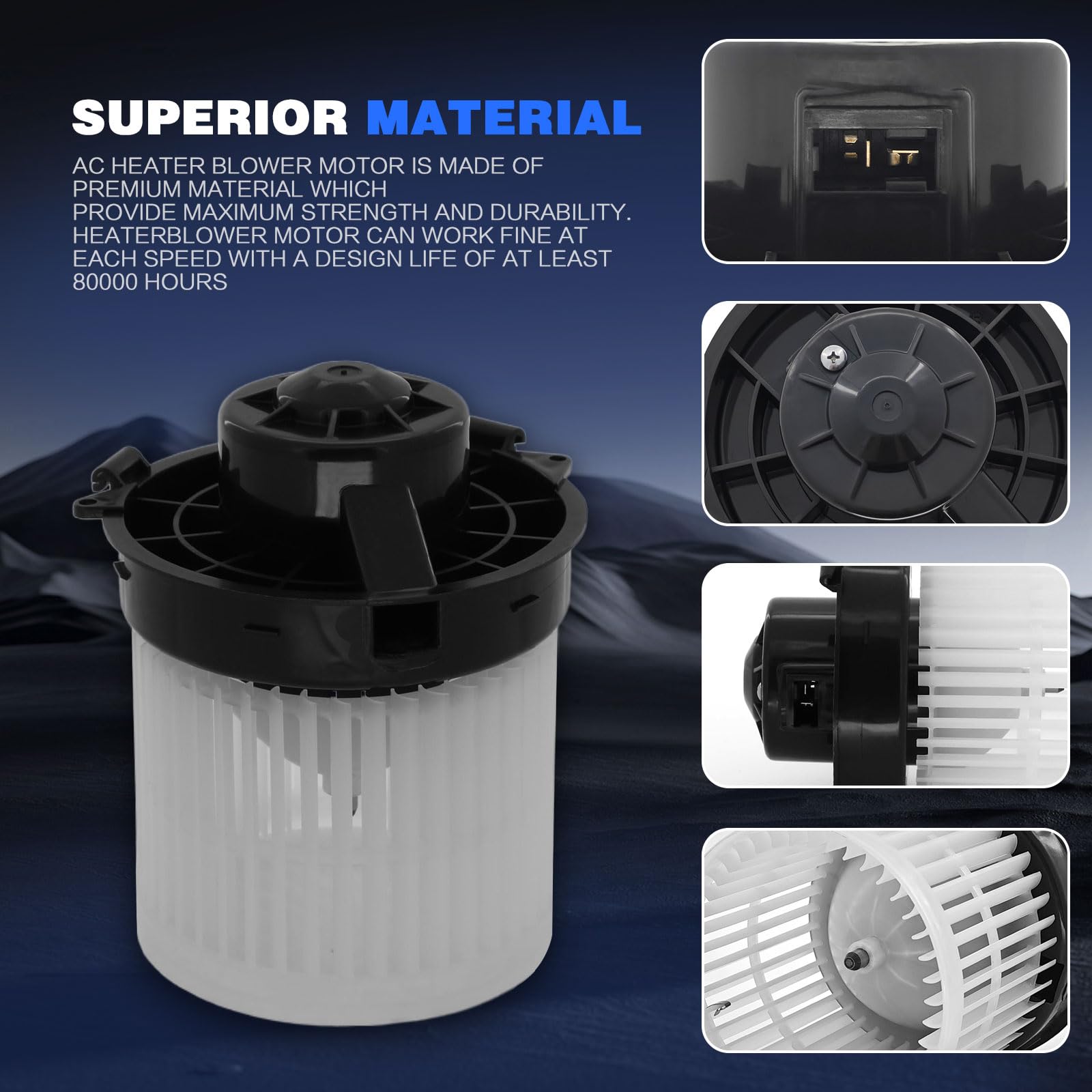 Nissan Versa Blower Motor Replacement 2012-2017 HVAC Blower Motor For ...