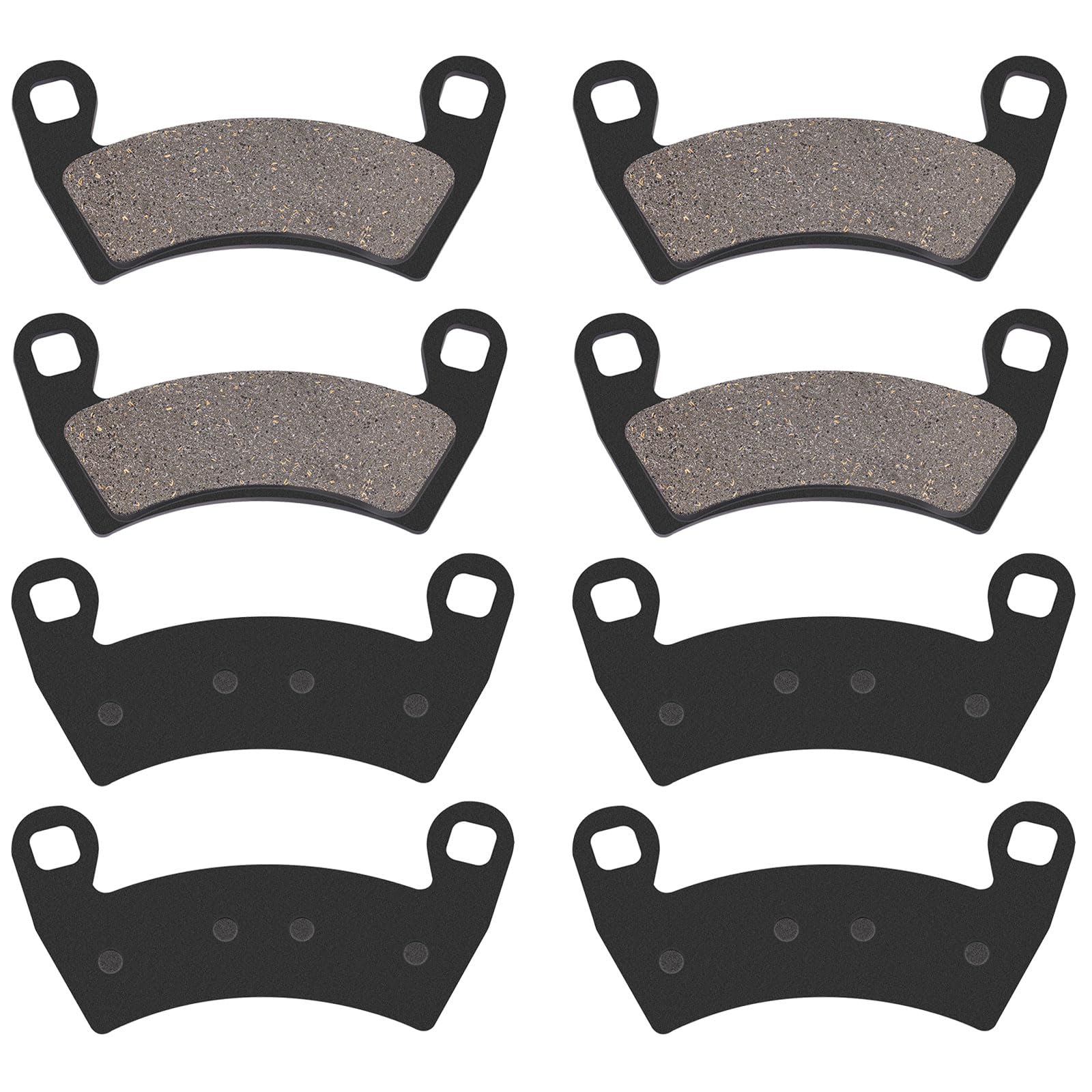 Amazon.com: Anoety Front & Rear Brake pads replacement for Polaris RZR ...