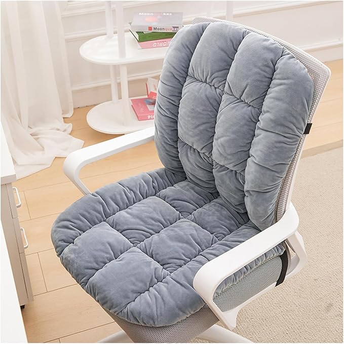 Amazon.com: Grey,Heating pad,TBRONUY Heated Seat Cushion Desk Chair ...