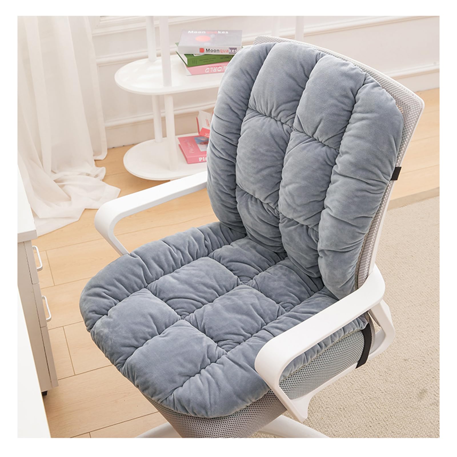 Amazon.com: Grey,Heating pad,TBRONUY Heated Seat Cushion Desk Chair ...