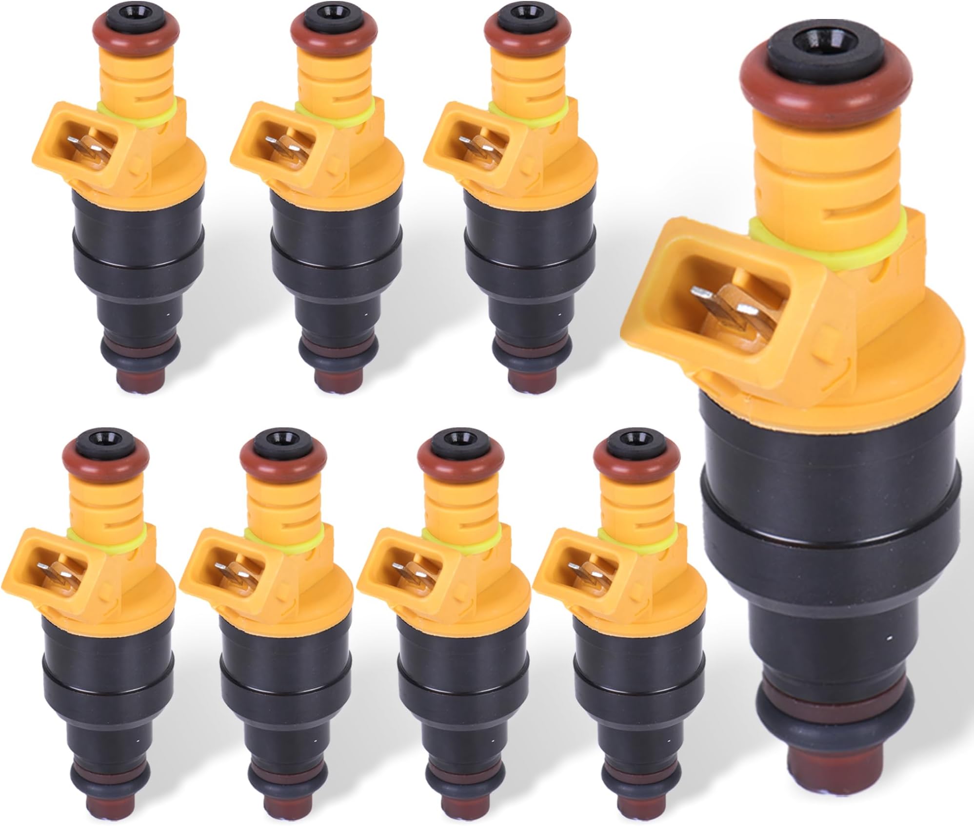 Amazon.com: A-Premium Set of 8 Fuel Injector - Compatible with Ford ...