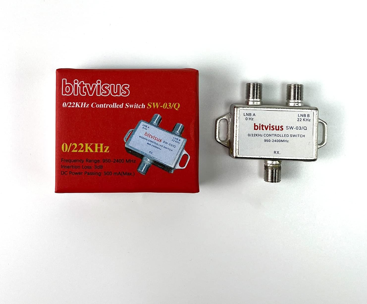 Amazon.com: bitvisus Signal splitters for Electronic Apparatus, 2.5 GHz ...