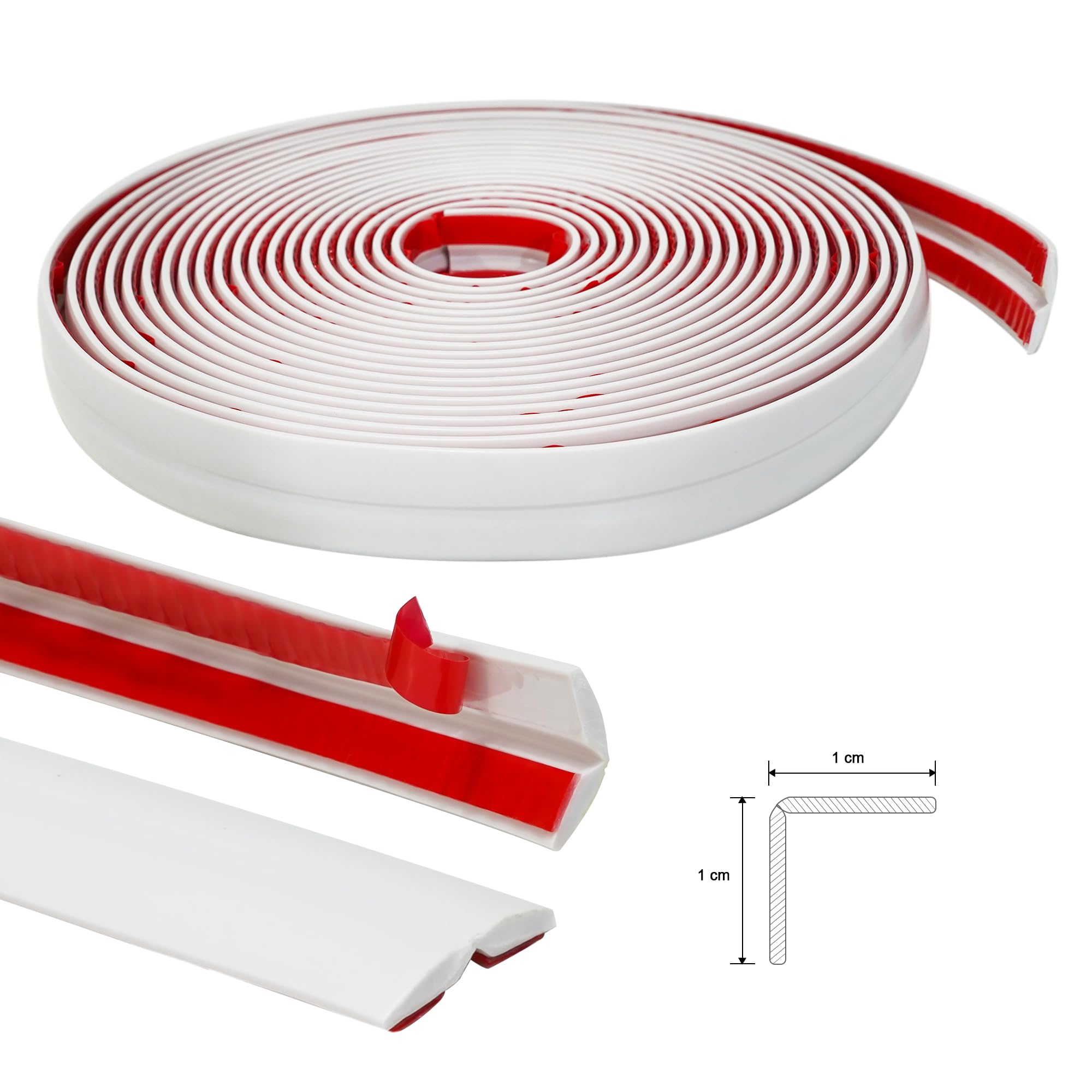 Amazon.com: JSIWOTH 20 Ft Peel and Stick Molding Trim, Self Adhesive ...