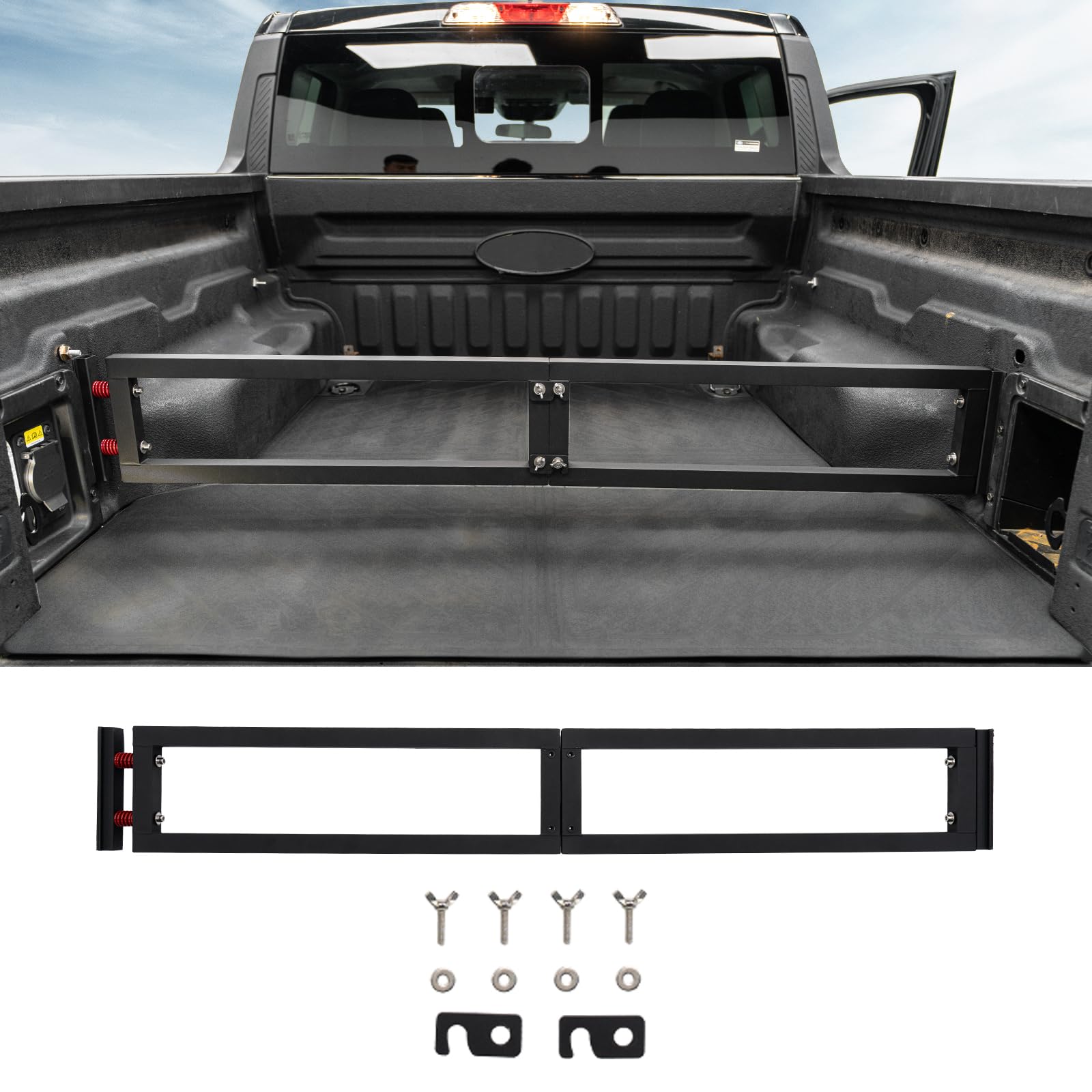 Amazon.com: Maxzina Truck Bed Divider Compatible with 2022-2025 Ford ...