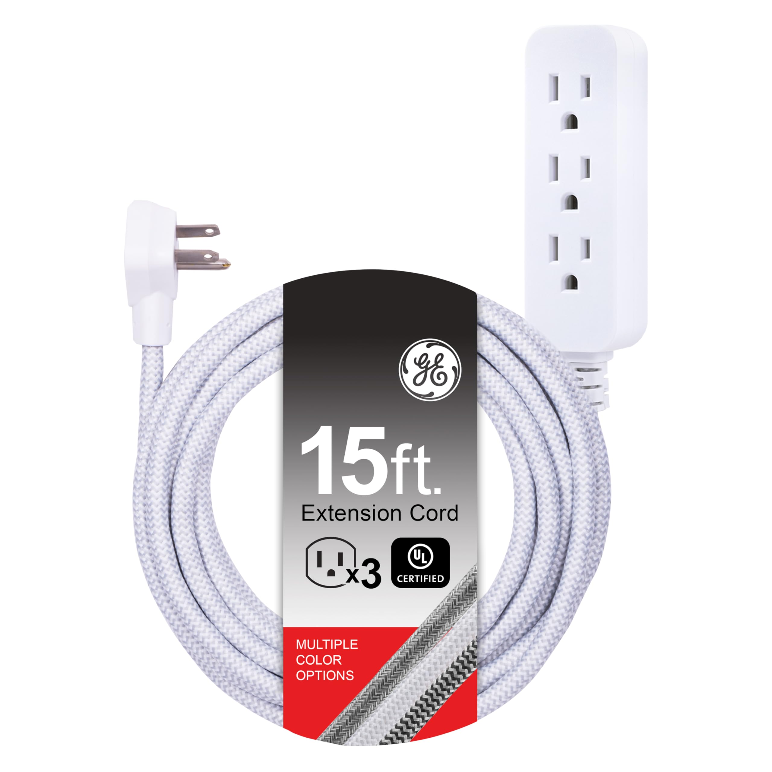 Amazon.com: GE 3-Outlet Power Strip Extension Cord with Multiple ...
