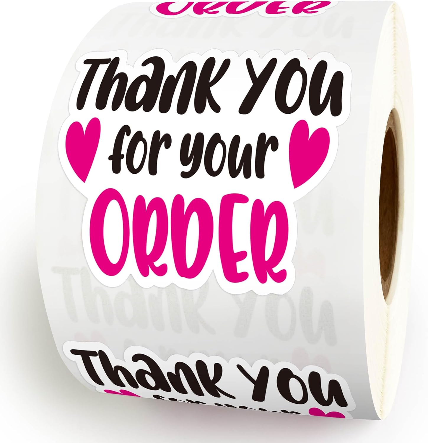Amazon.com: 500pcs Roll Thank You for Your Order Stickers, Boutique ...