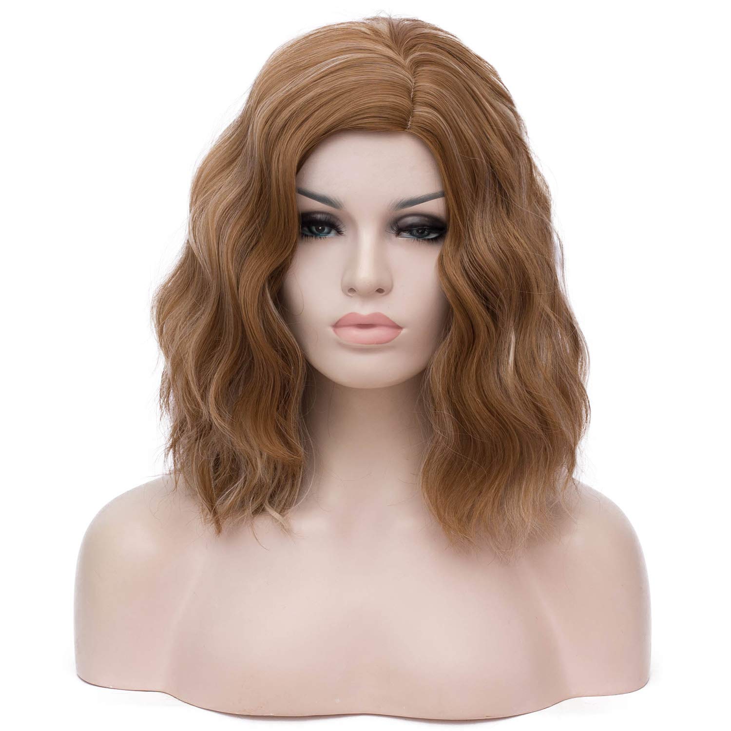 Amazon.com: Mildiso 13.7" Short Wig For Women Synthetic Full Hair Wigs ...
