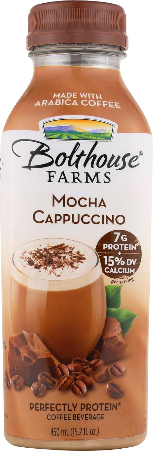 Amazon.com: Bolthouse Farms Perfectly Protein Coffee Beverage, 15.2 oz ...