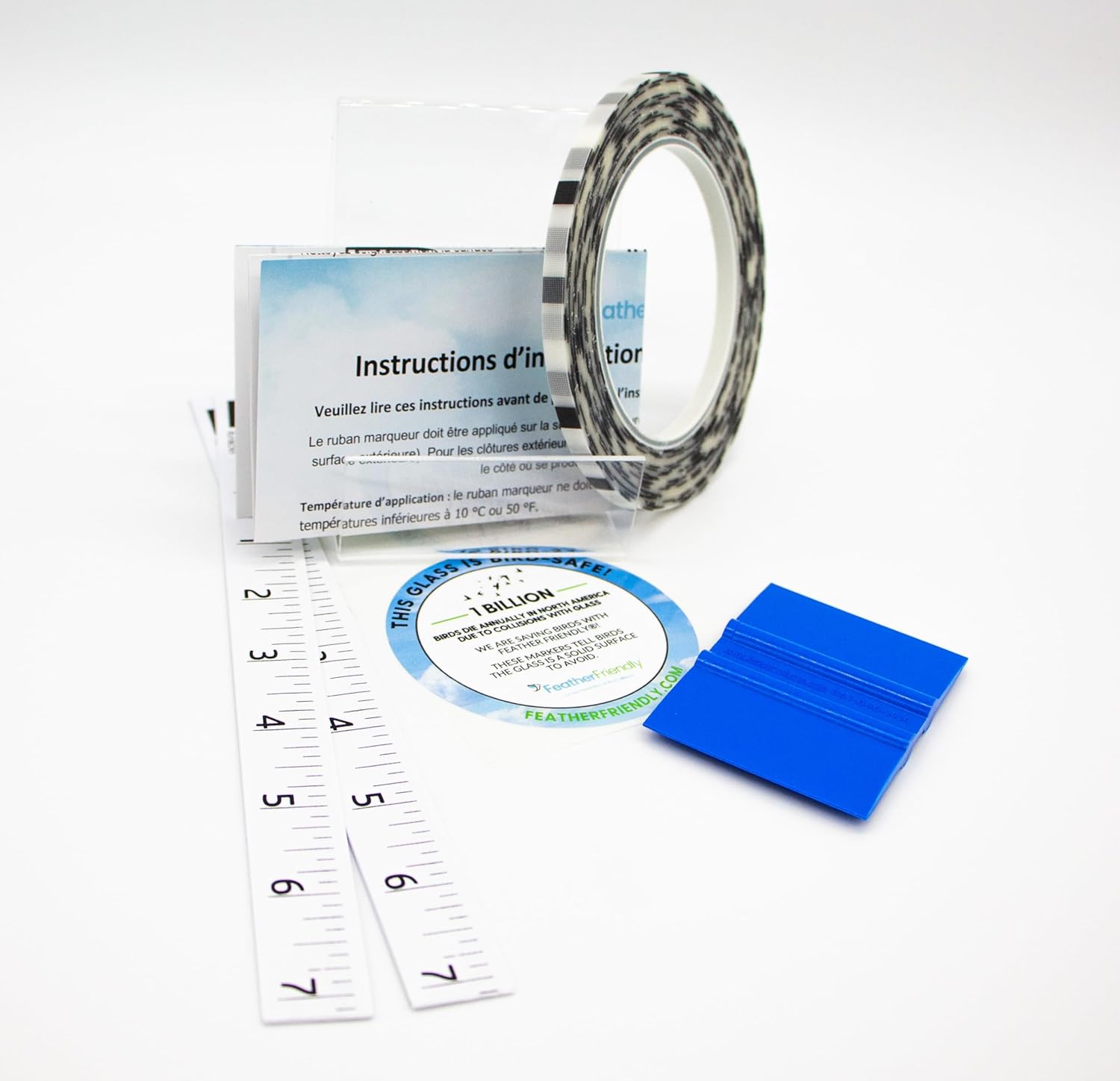 Amazon.com: Feather Friendly® Bird Collision Deterrent Markers (Small ...