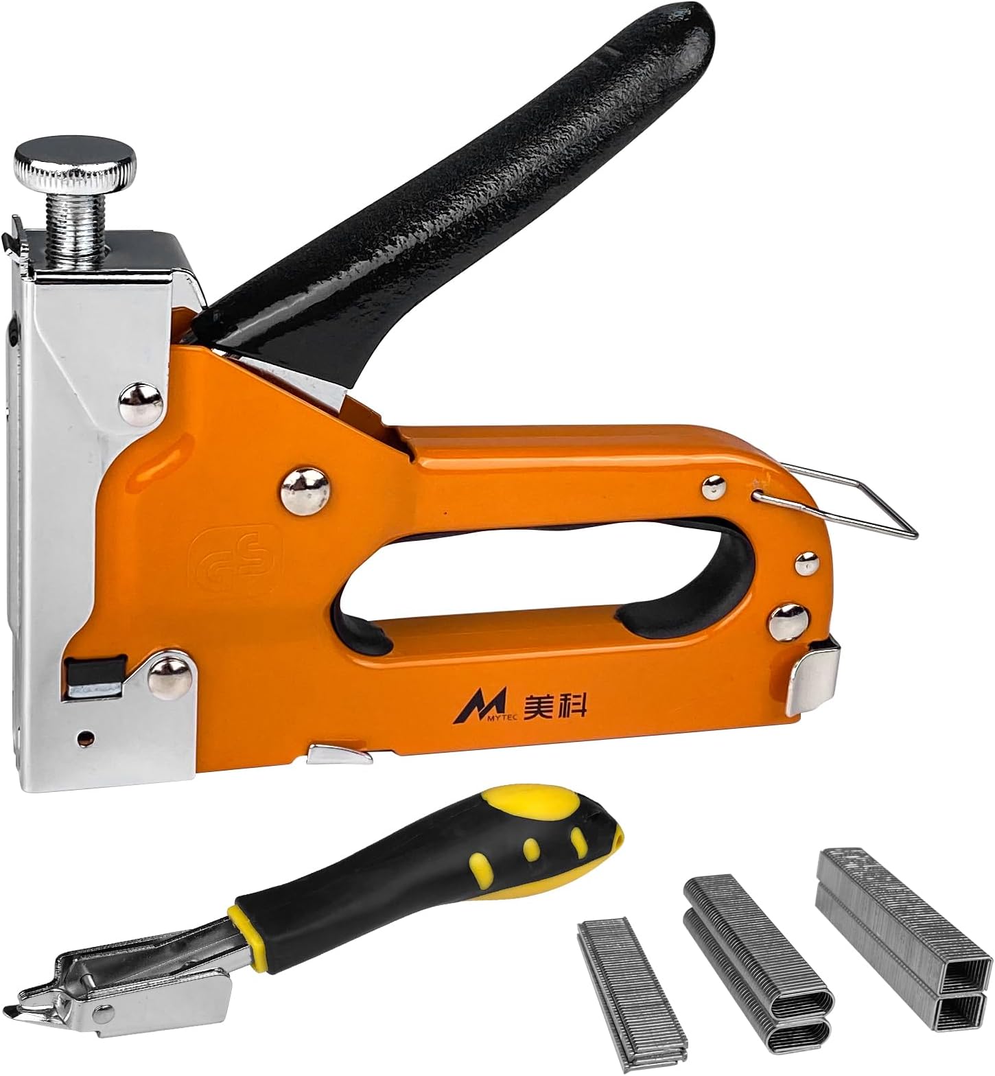 ValueMax 3-in-1 Handtacker Set mit 3000 Klammern -TÜV GS geprüft- Profi ...