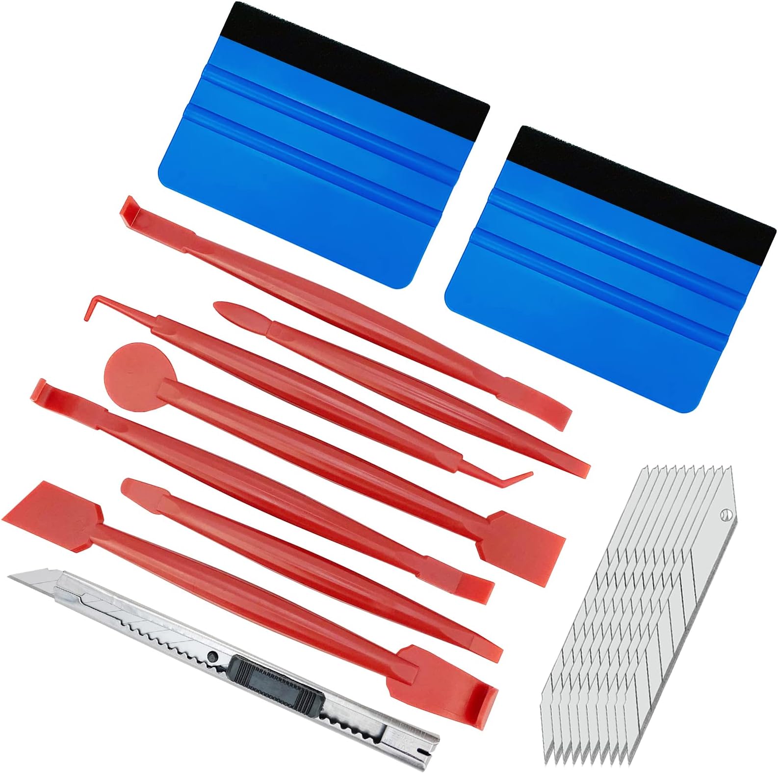 Amazon.com: Car Wrapping Vinyl Tool Kit Window Film Tint Tools Set with ...