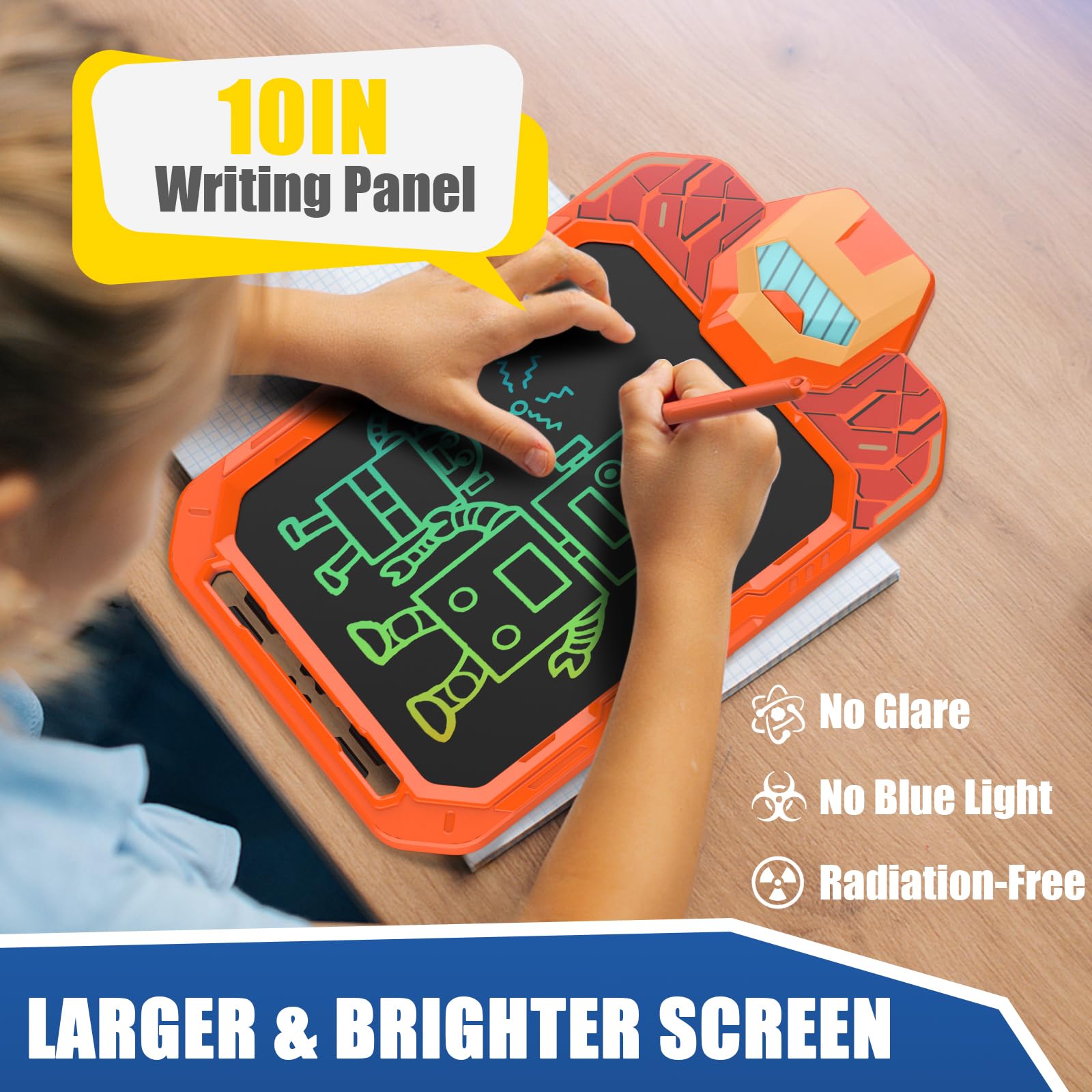 Snapklik.com : BUKEBU LCD Writing Tablet Doodle Board 10 Inch, Colorful ...