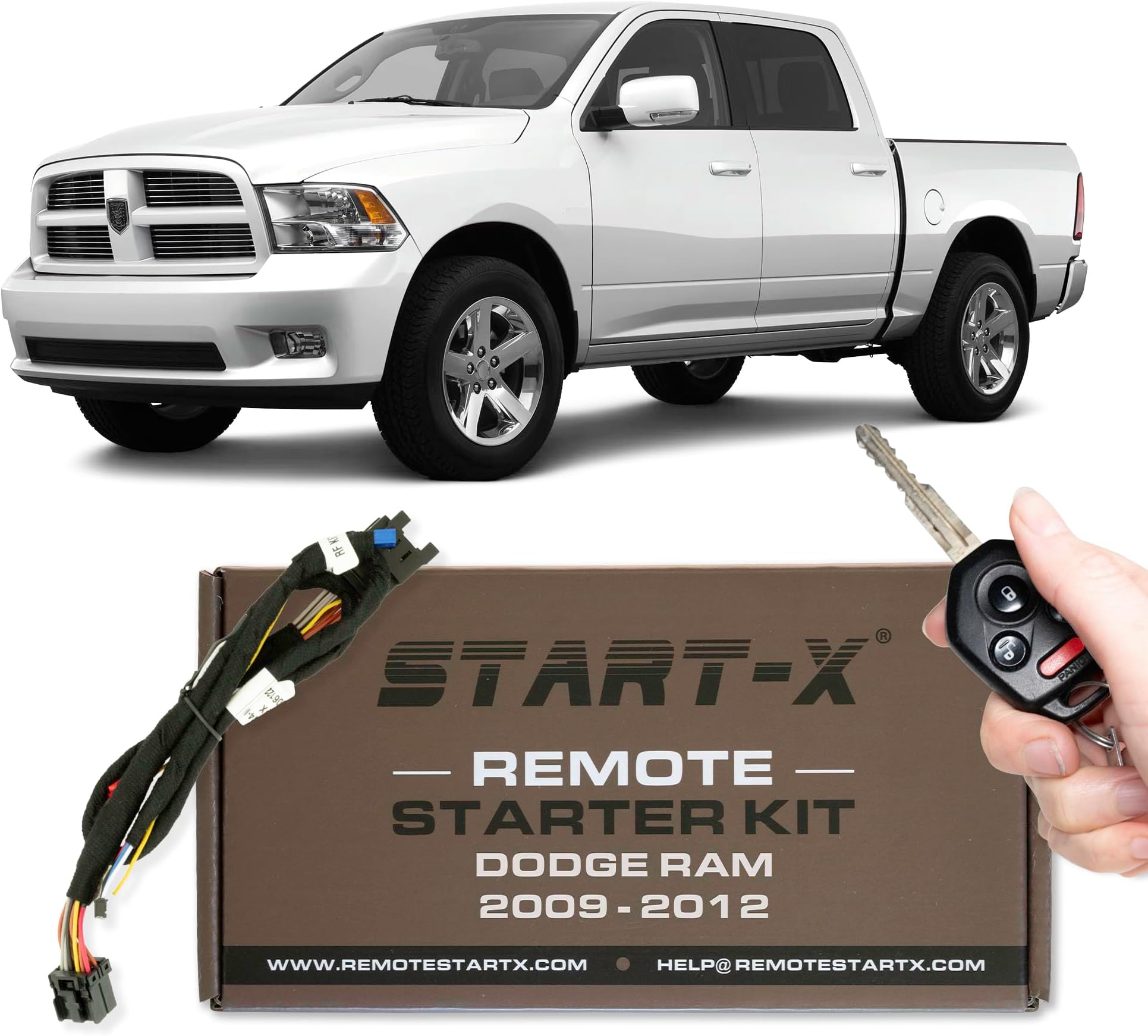 Amazon.com: Start-X Remote Starter Kit for 2019-2024 RAM 1500 Push to ...