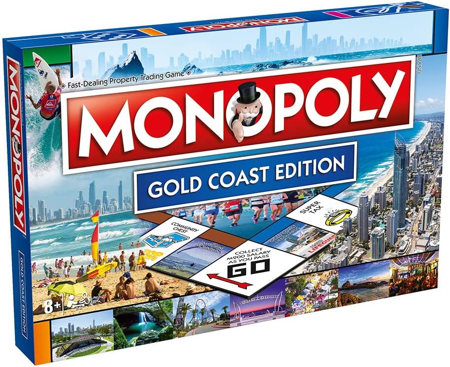 Monopoly Gold Coast Board Game | Queensland : Amazon.com.au: Toys & Games