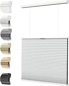 Amazon.com: Persilux Custom Size Top Down Bottom Up Blackout Cellular Cordless Shades, Honeycomb ...