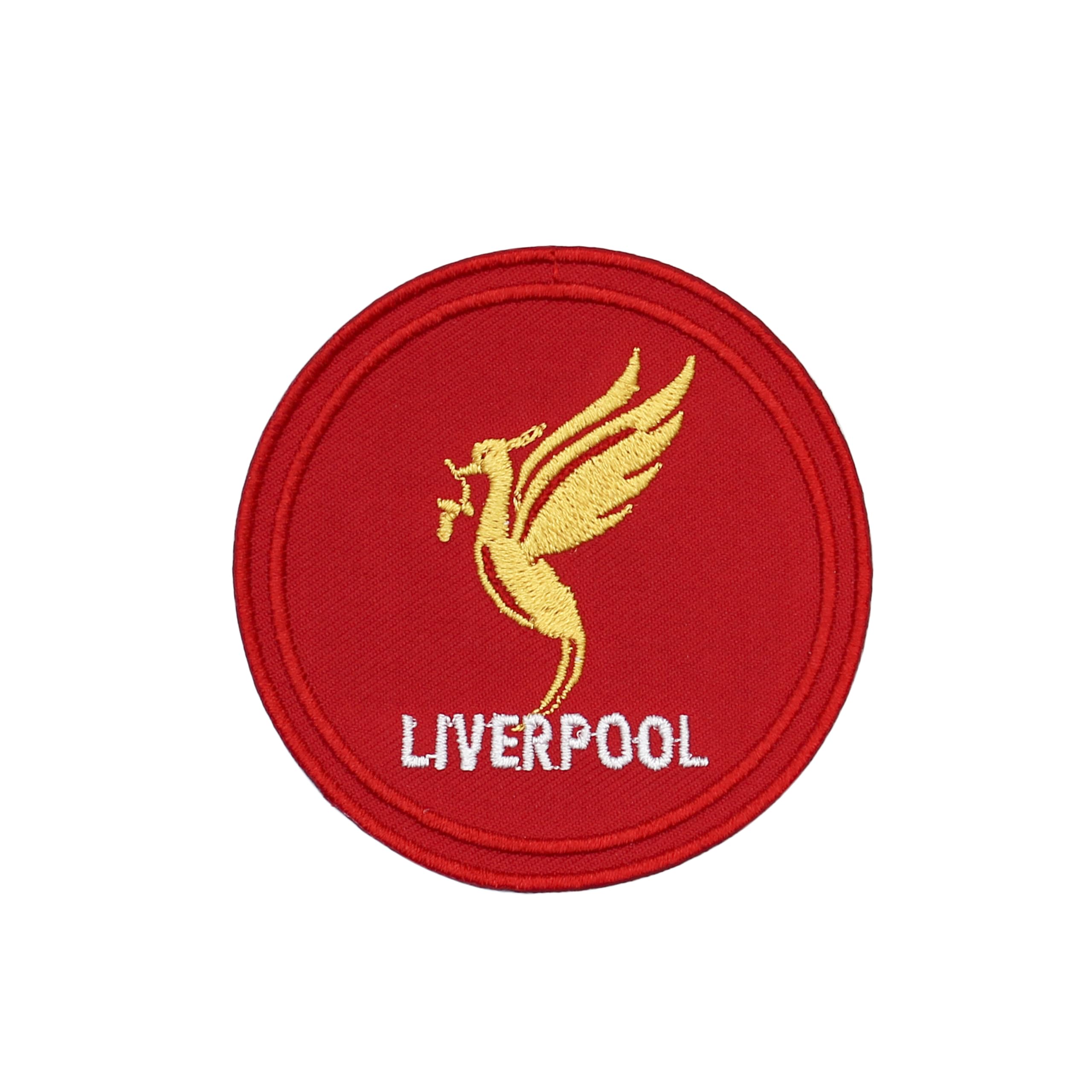 Liverpool Liver Bird UK Fabric Patch - Sew On/Iron On Embroidered Badge ...
