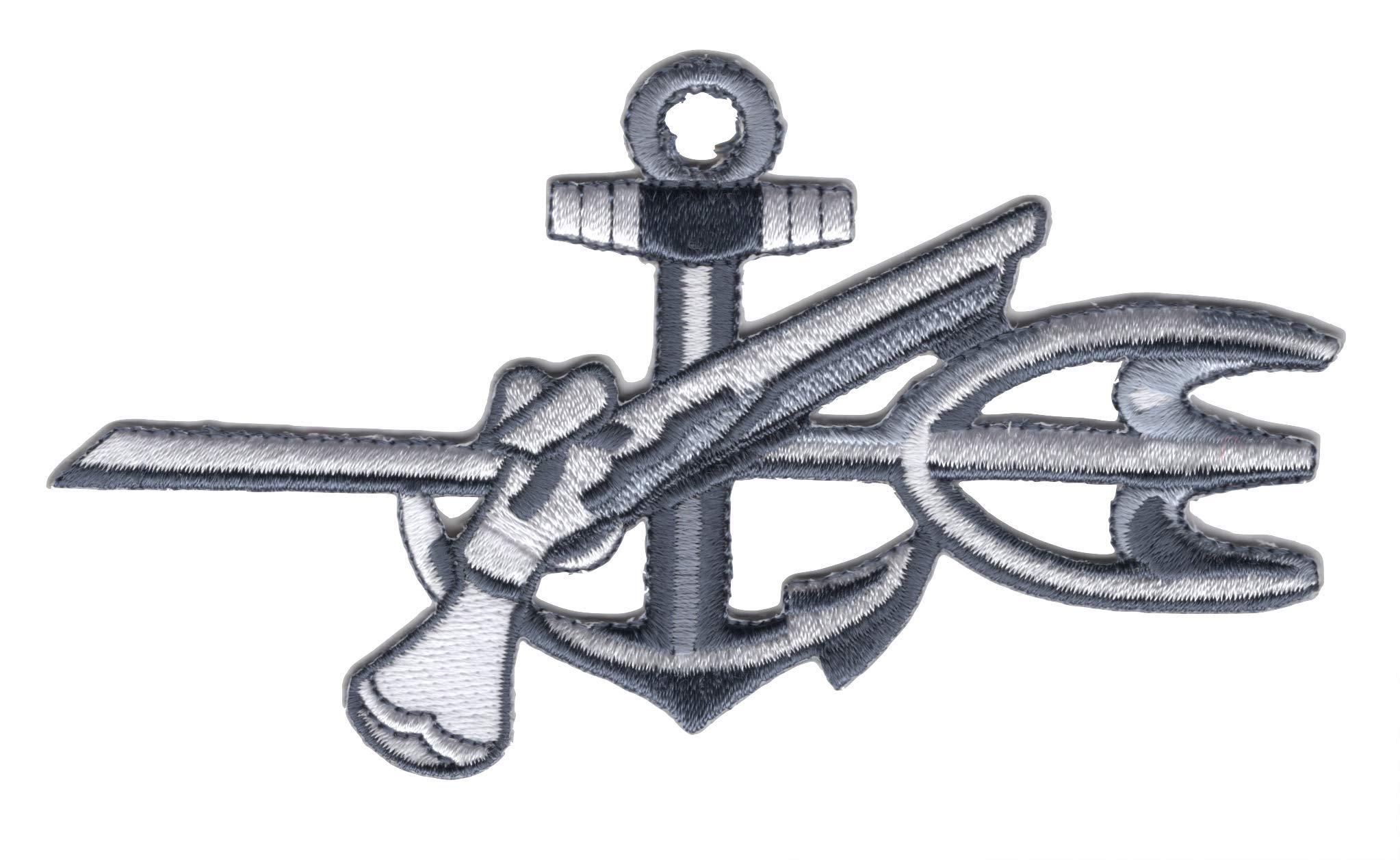 Amazon.com: Underwater Demolition Team Special Warfare Badge Patch ...