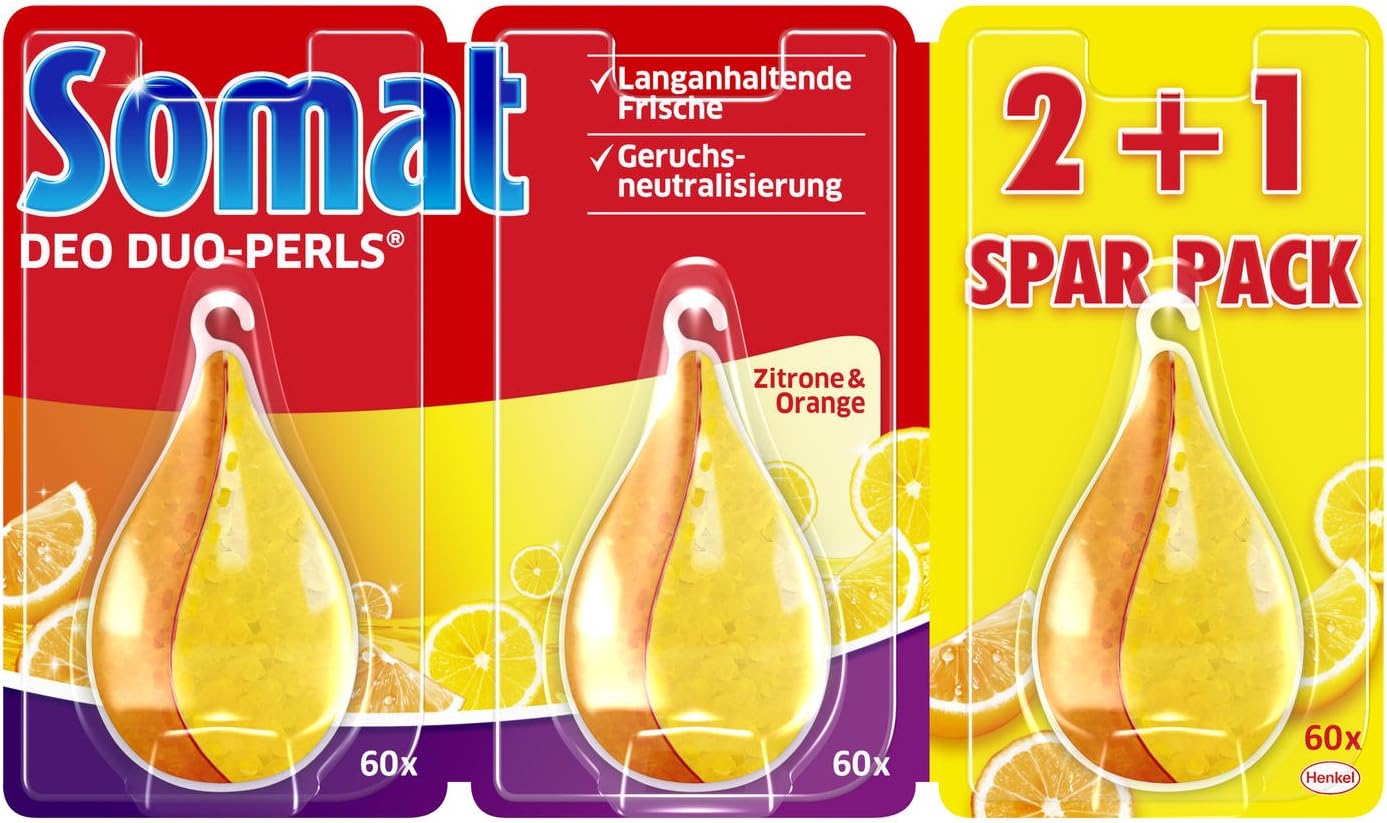 CleanRight SOMAT Duo-Perls - Ambientador para lavavajillas (3 Unidades ...