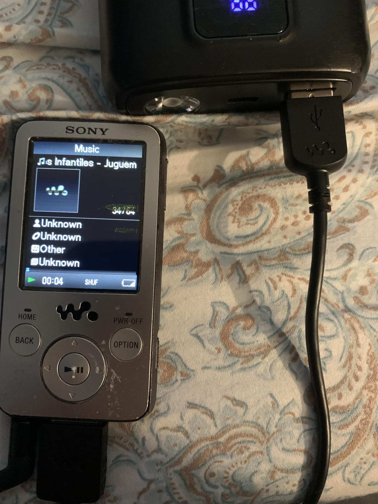 Amazon.com: Sony WM-PORT/USB 線,適用於 Walkman | WMC-NW20MU : 電子