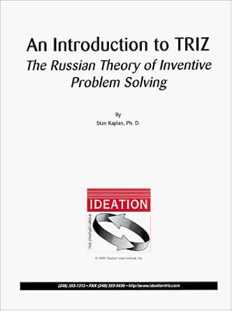 Buy An Introduction to Triz Book Online at Low Prices in India | An ...