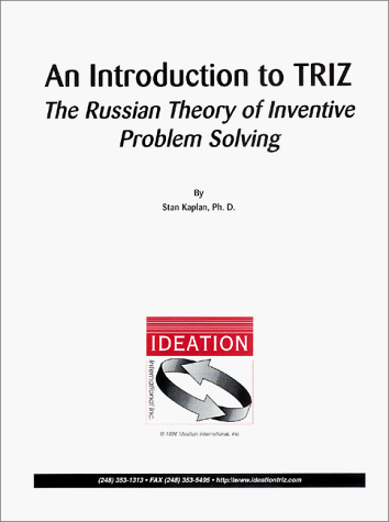 An Introduction to Triz: Kaplan, Stan: 9781928747000: Amazon.com: Books