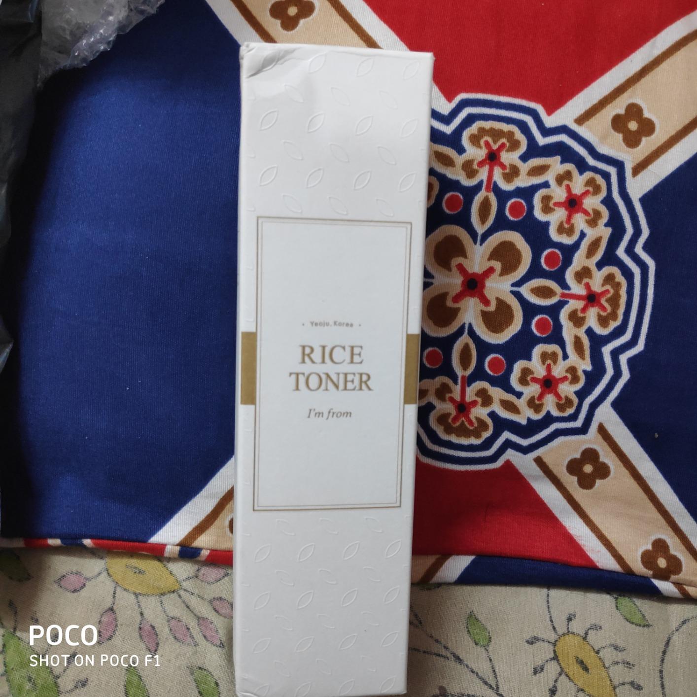 I'M From Korean Beauty Rice Toner Yeoju Mask for Moisturizing ...