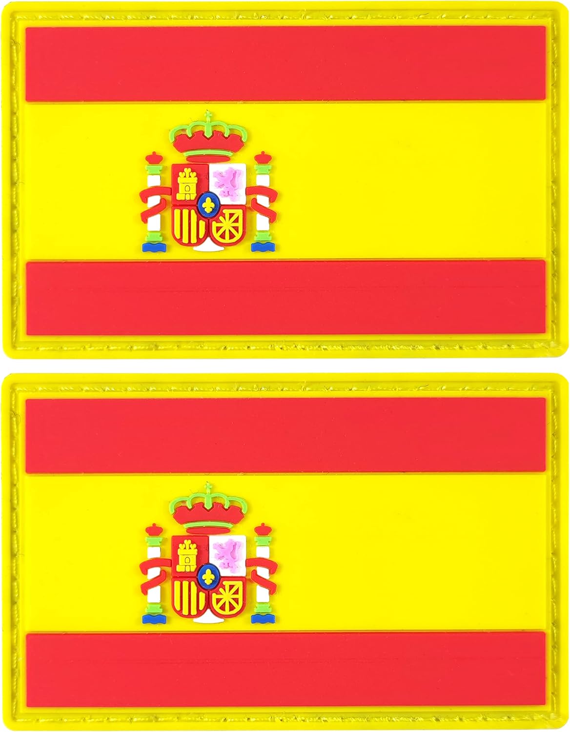 Amazon.com: JBCD Spain Flag Patch Spanish Tactical Patch - PVC Rubber ...