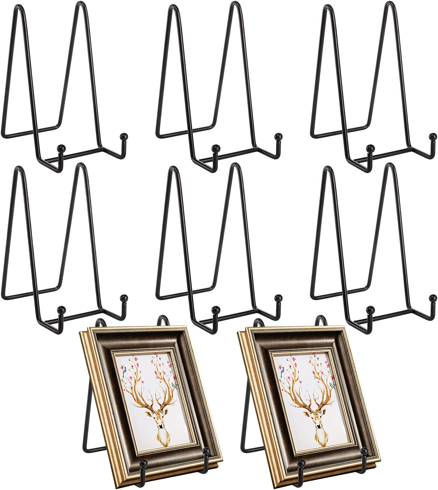 Amazon.com: Maxdot 18 Pcs Adjustable Plate Stands for Display 9.84 x 3. ...