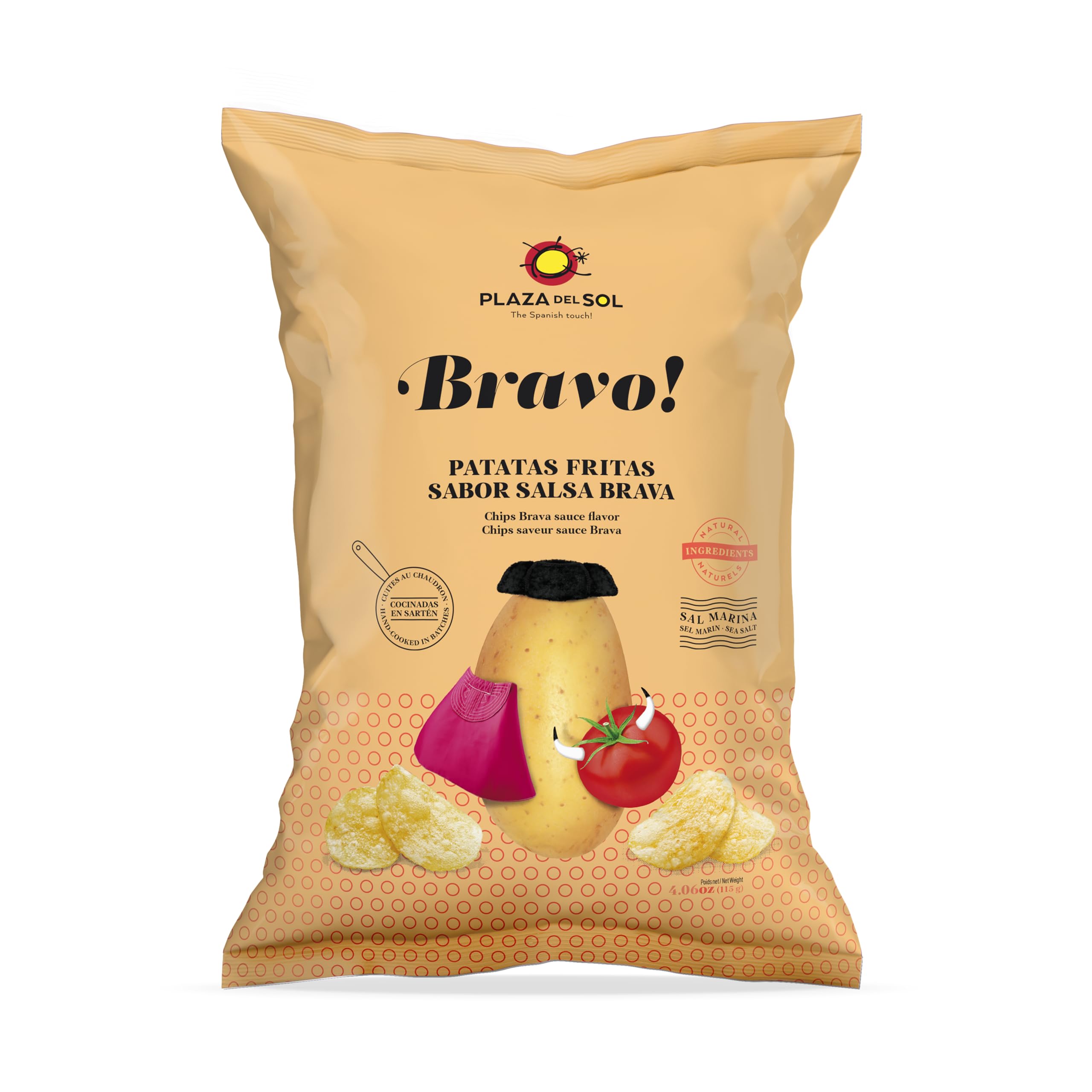 Papas Fritas Plaza Del Sol Sabor Bravo : Amazon.com.mx: Alimentos y Bebidas