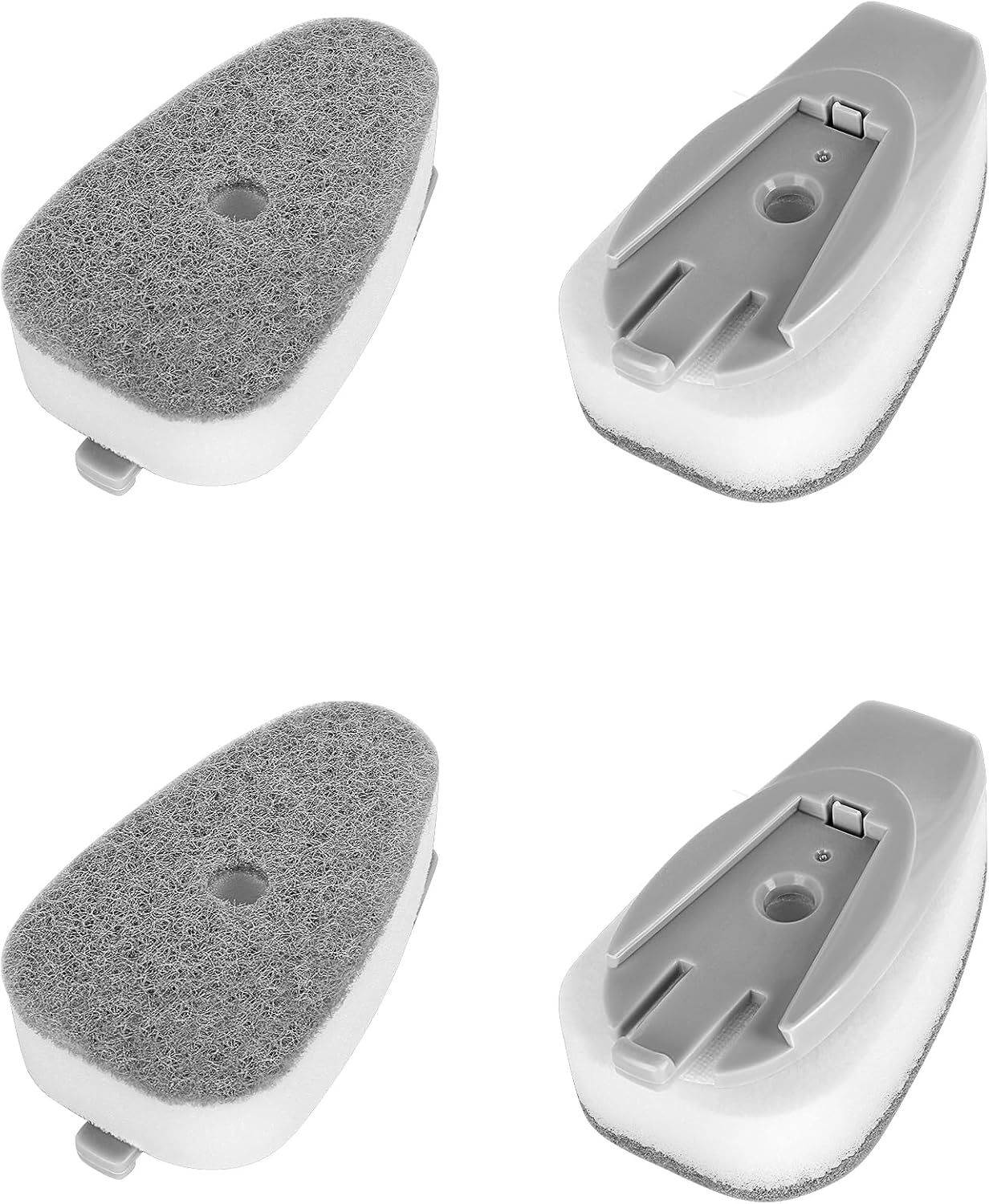 Amazon.com: Soap Dispensing Dish Sponge Refills,4 Sponge Refills for ...