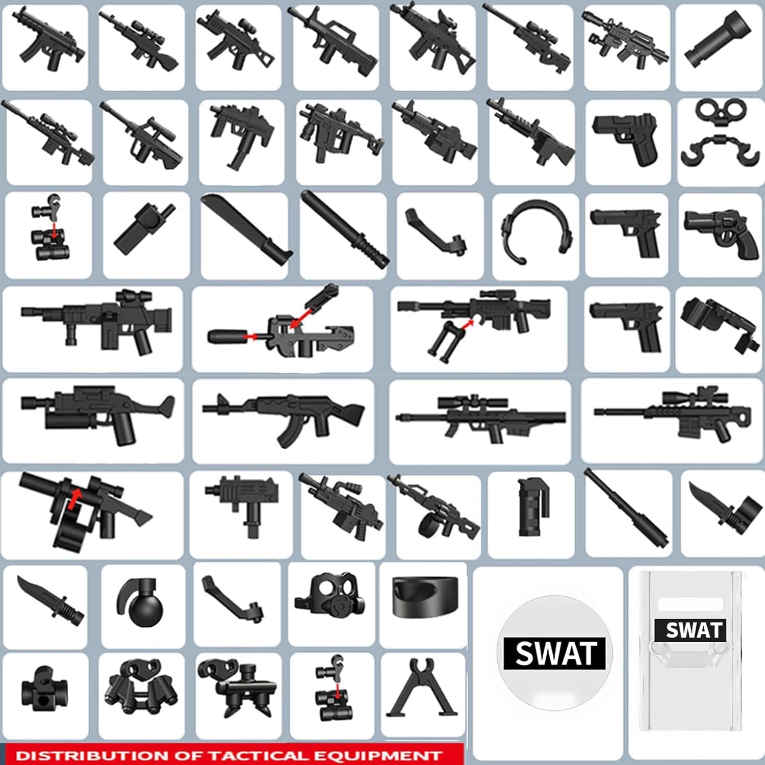 Swat Team Weapons List
