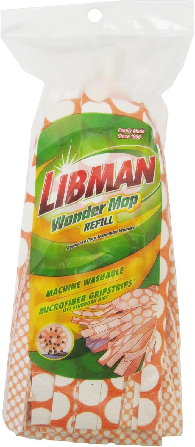 Amazon.com: LIBMAN WONDER MOP REFILL : Health & Household