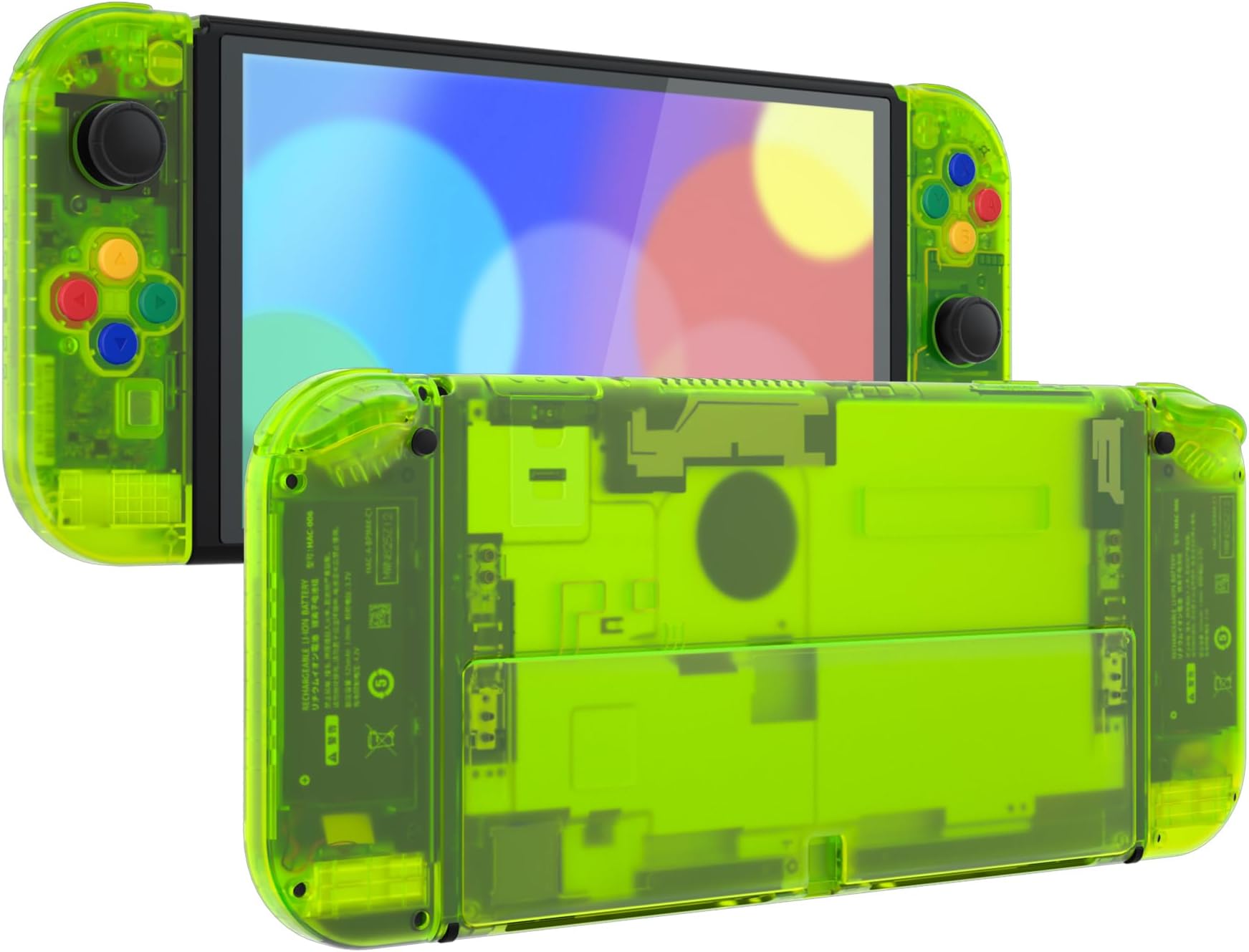 Amazon.com: eXtremeRate DIY Full Set Shell for Nintendo Switch OLED ...