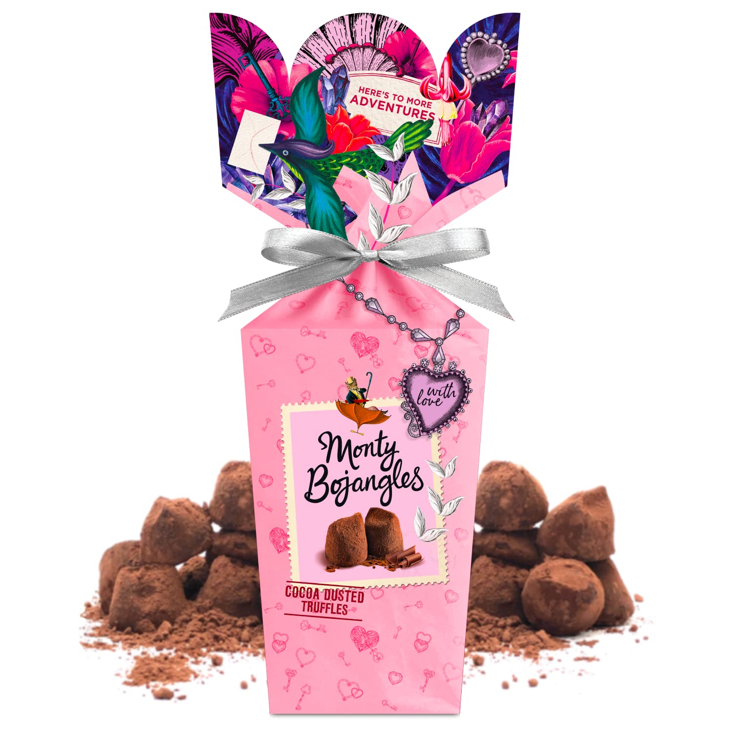 Amazon.com : Monty Bojangles Chocolate Truffles Gift Set, 110 GR ...