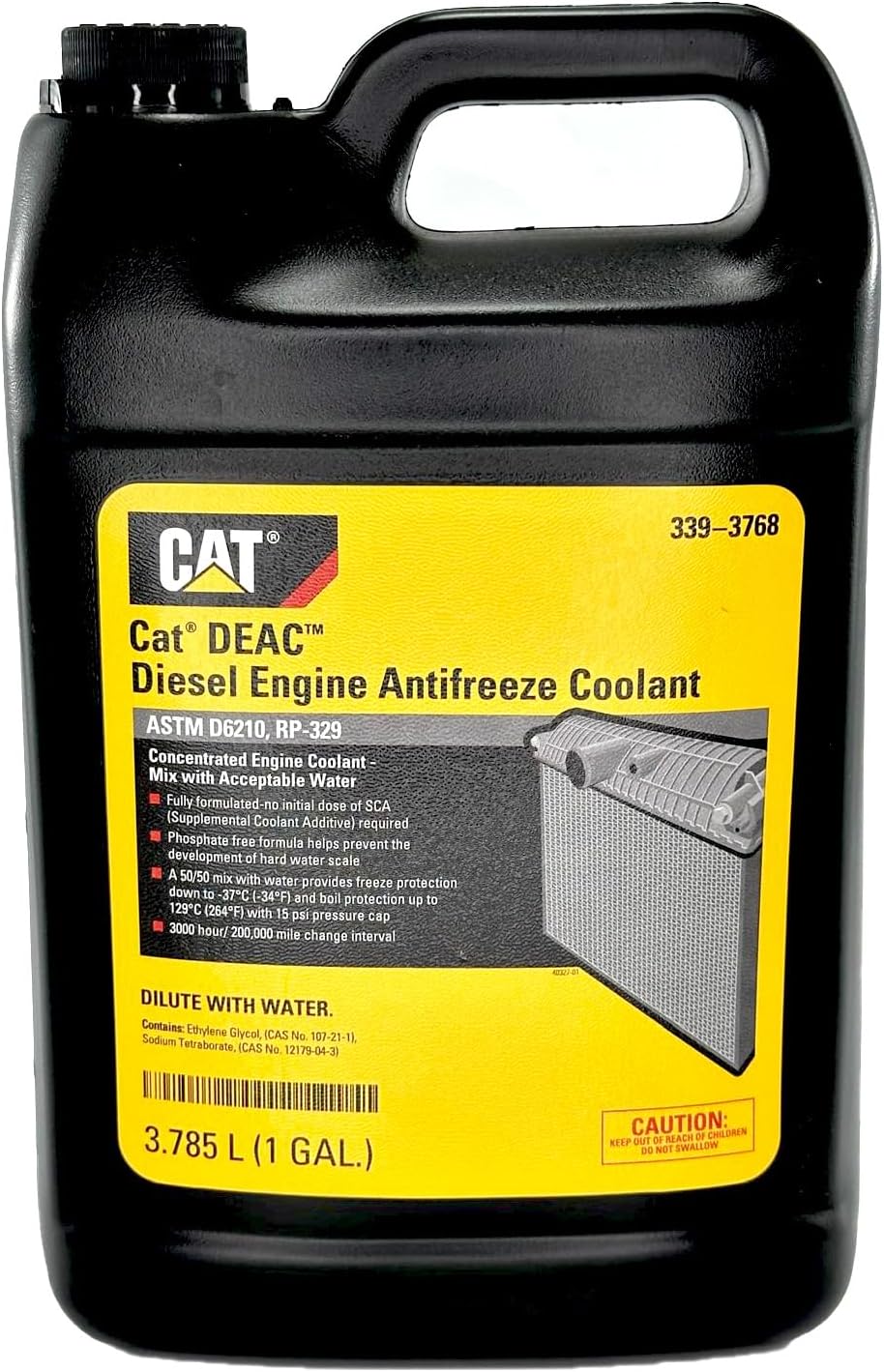Amazon.com: CAT 339-3768 Diesel Engine Antifreeze/Coolant - Purple (1 ...
