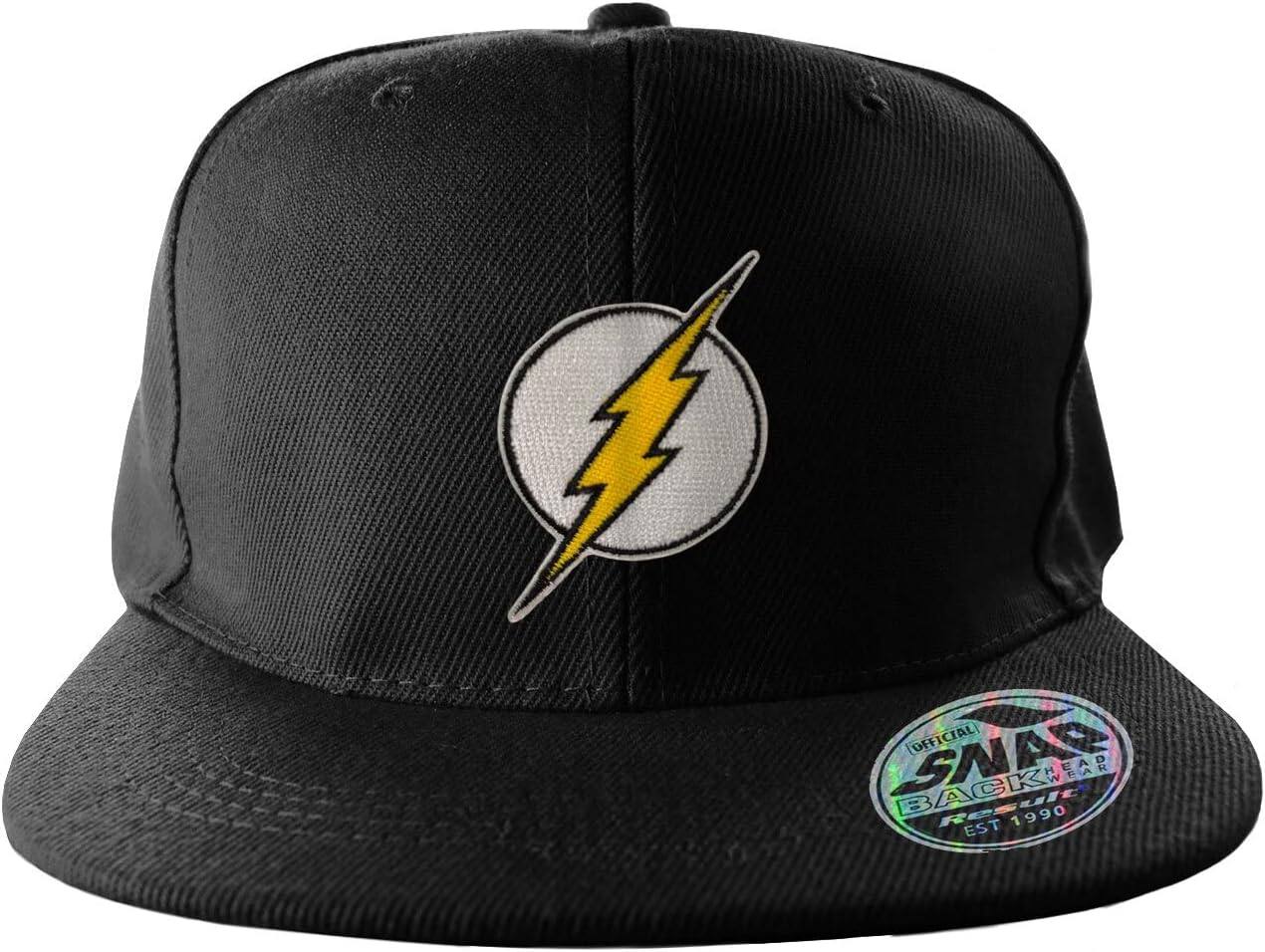 The Flash Officially Licensed Snapback Cap (Black), One Size at Amazon ...
