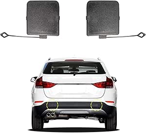 Amazon.com: Goholy Car Rear Bumper Tow Hook Cover Compatible with BMW ...