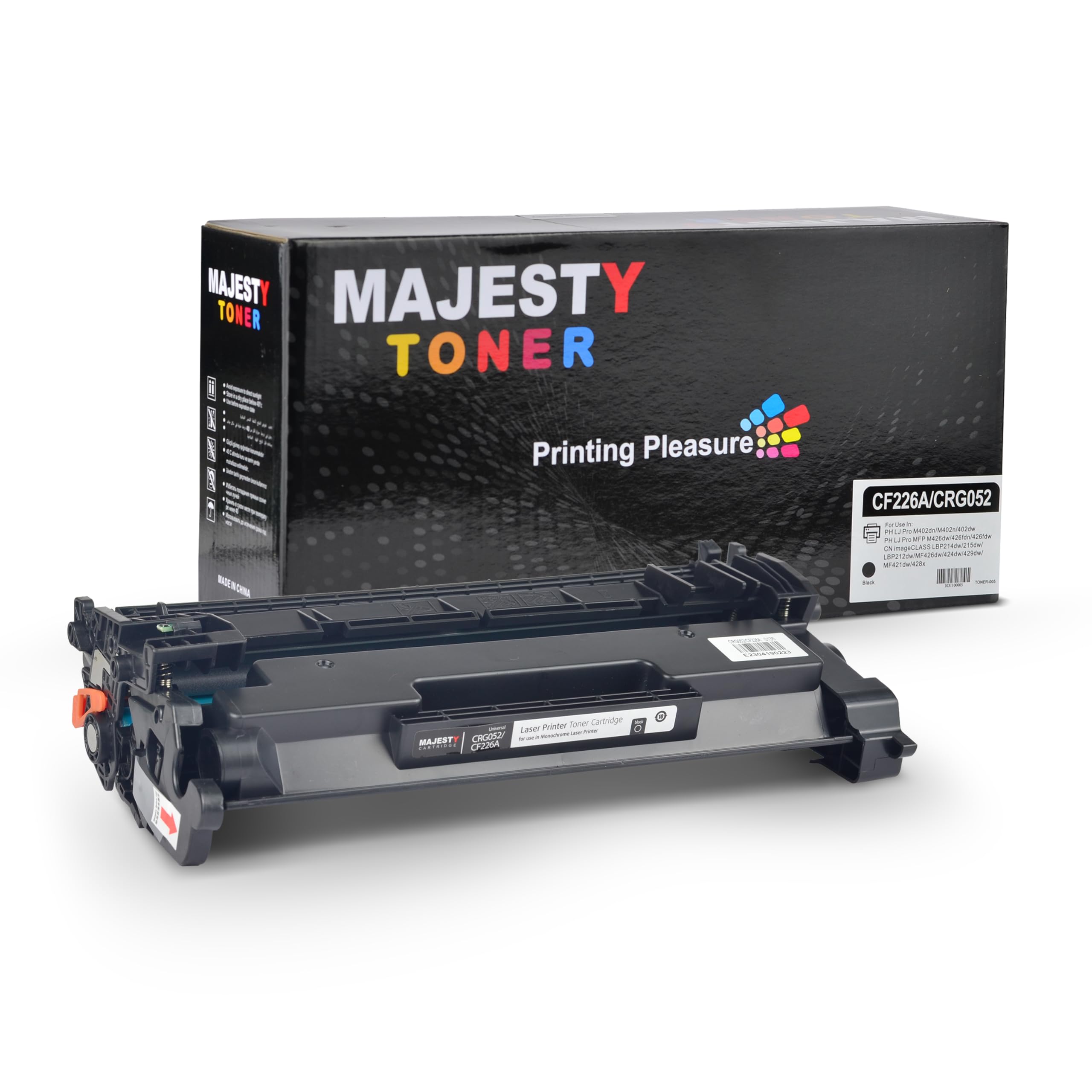 Majesty 26A CF226A Toner Cartridge Compatible with HP Laserjet M402n ...
