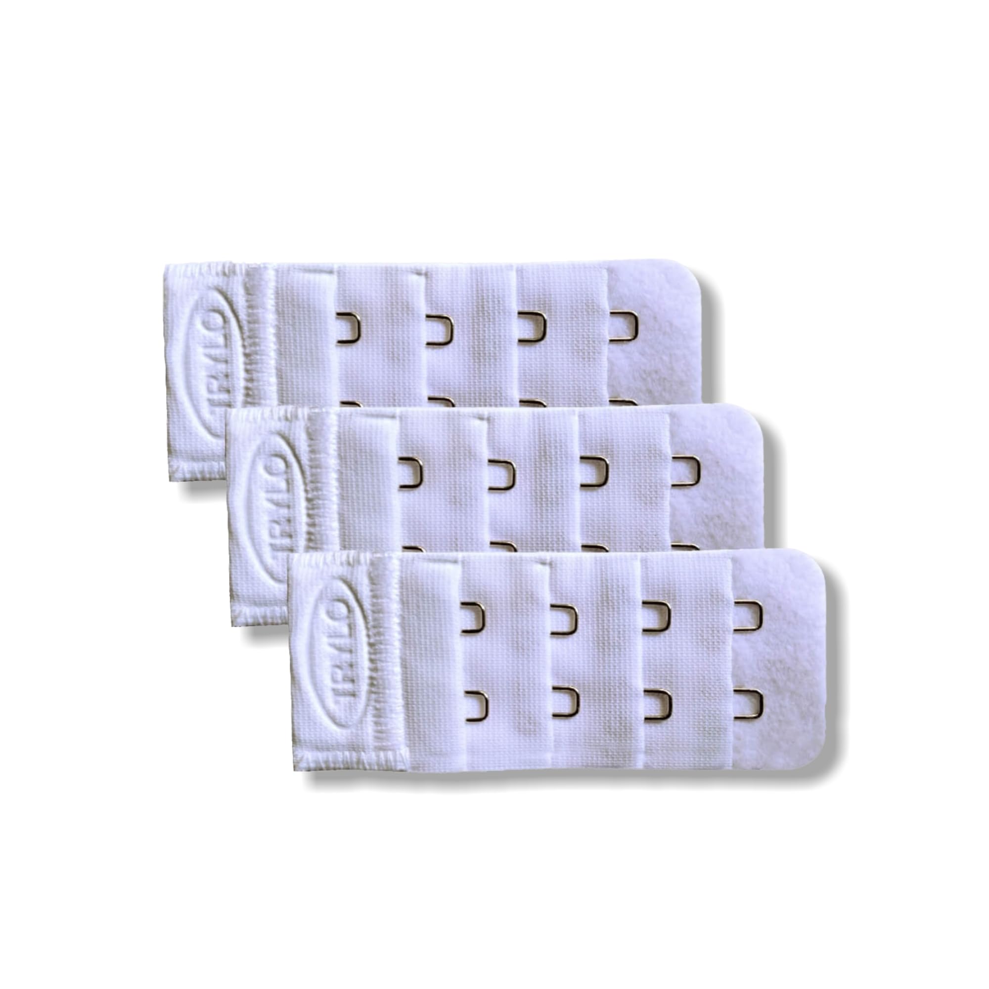 TRYLO WOMEN SOFT AND COMFORTABLE 2 X 4 BRA HOOK EXTENDER COMBO PACK OF ...