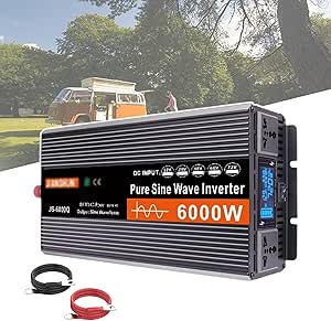 Amazon.com: 6000W Marine Power Inverter with 12V/24V/48V/60V Dc Voltage ...