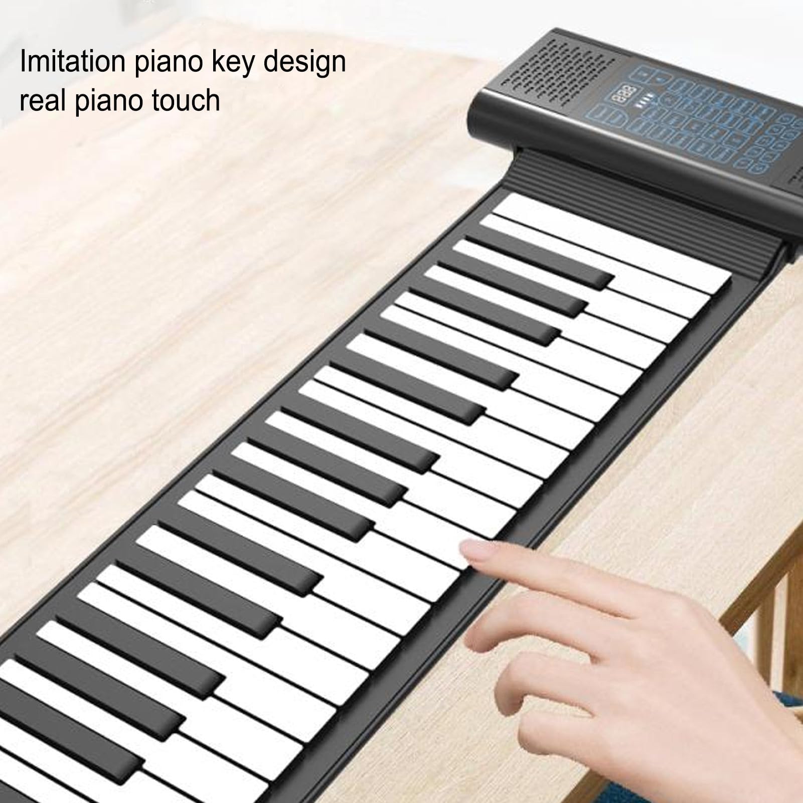 Snapklik.com : 88 Keys Piano, MIDI Rechargeable Foldable Digital Piano ...