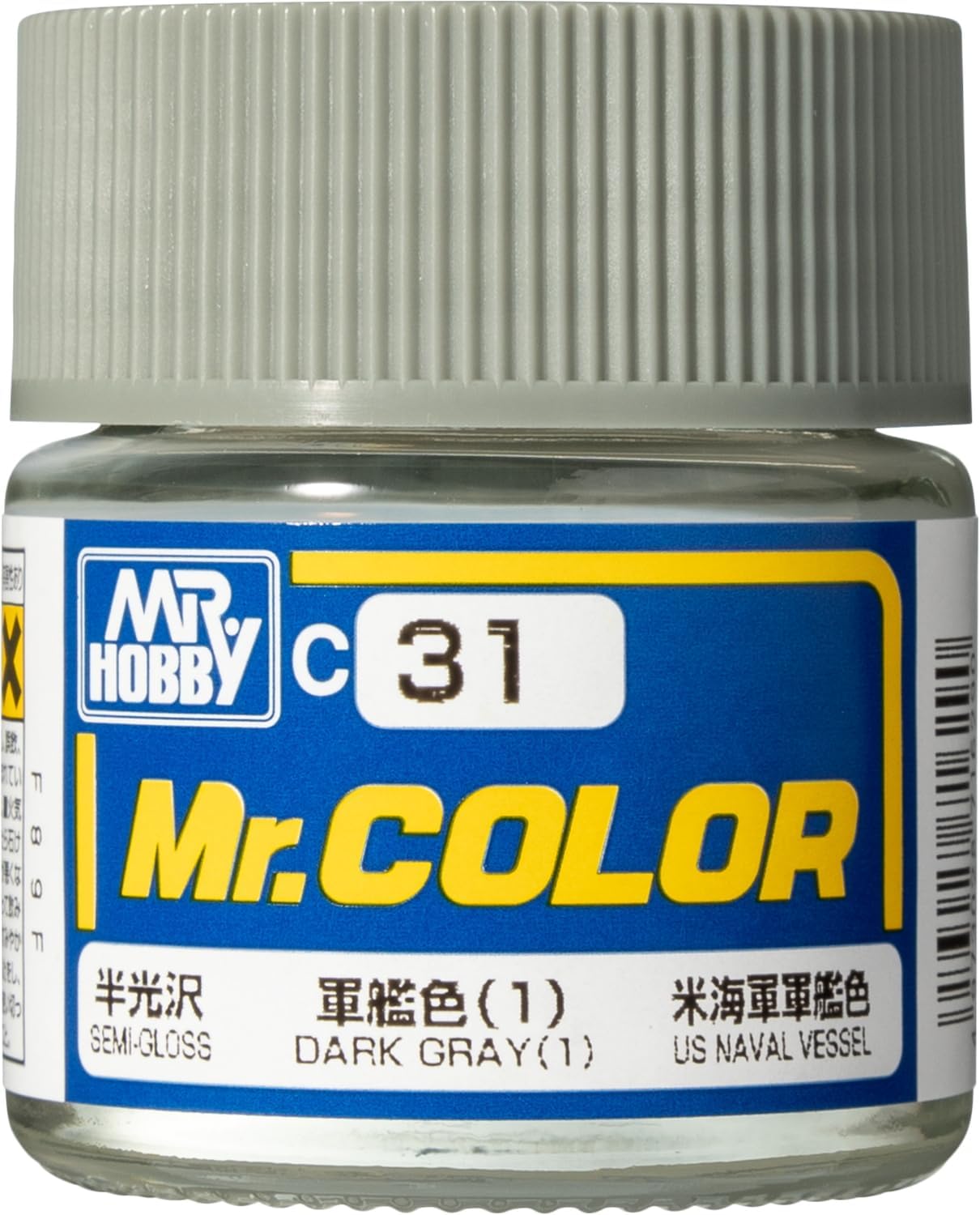 Amazon | GSI クレオス(GSI Creos) Mr.カラー 軍艦色 (1) 半光沢 10ml 模型用塗料 C31 | カラー塗料 通販