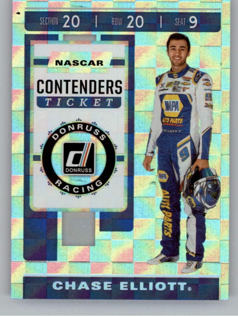 Amazon.com: 2020 Donruss Racing Contenders CHECKERS #6 Chase Elliott ...