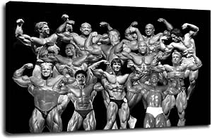 Amazon.com: EvikOo Dorian Yates Canvas Prints Muscle Man Bodybuilding ...
