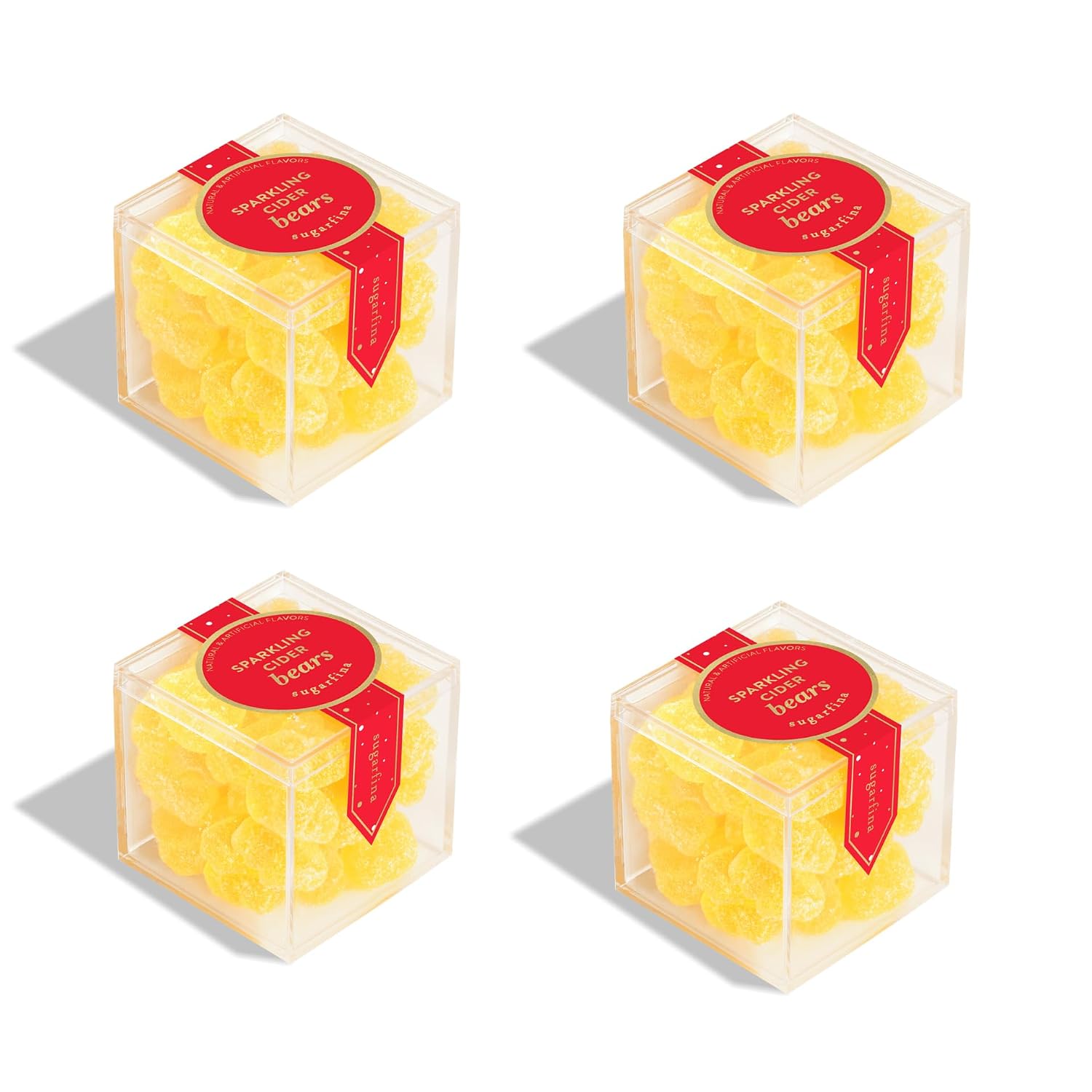 Amazon.com : Sugarfina Sparkling Cider Bears Small Candy Cubes, Pack of ...